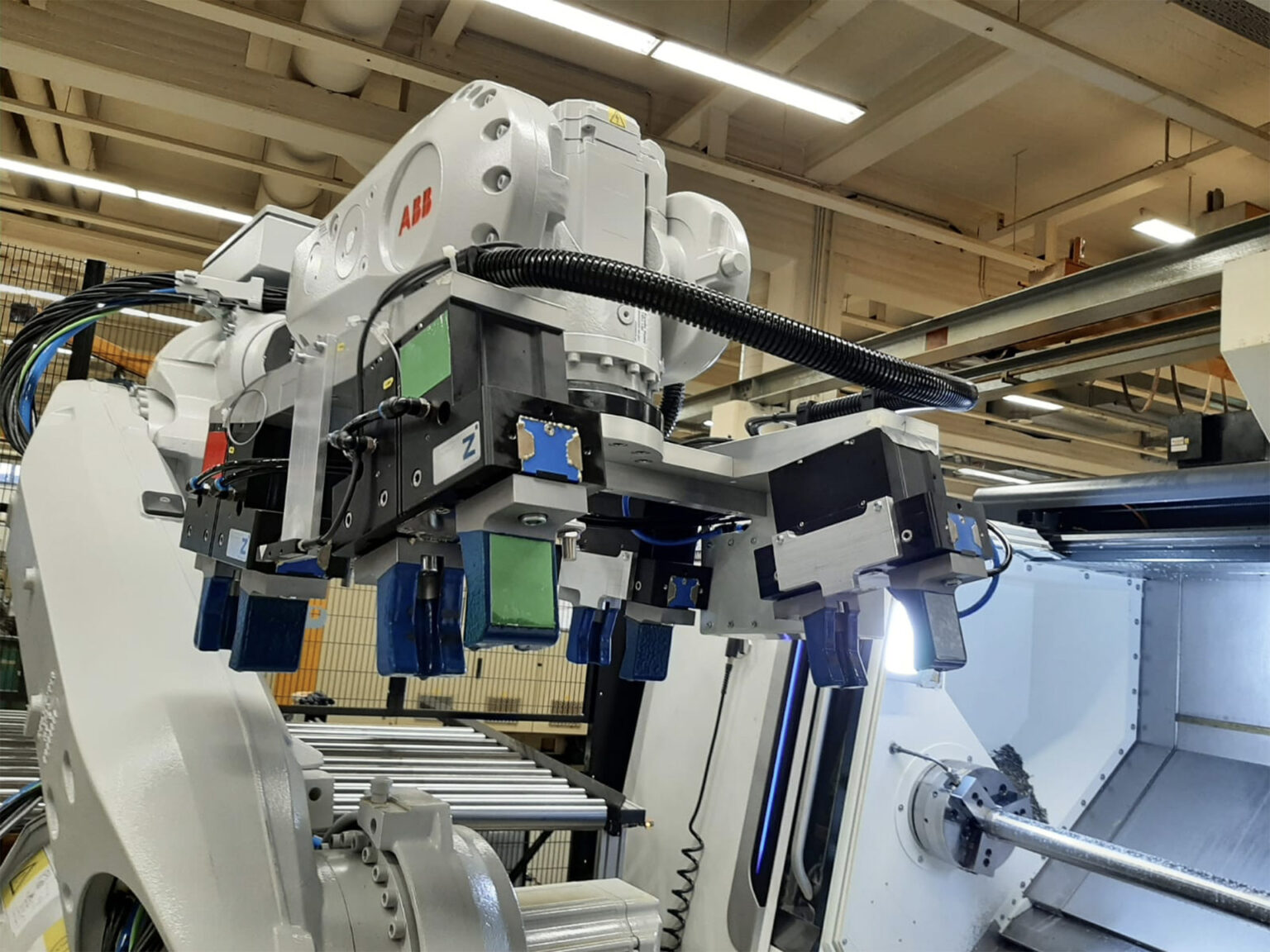 Kompakte Robotertechnik „Maschinenbestückung“ – JAM